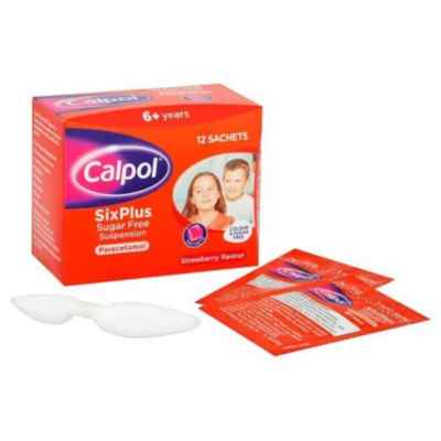 CALPOL SIX PLUS SACHET 12S X 6 | YouthStar