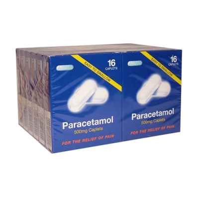 Paracetamol 500Mg Caplets 16S X 12 | YouthStar