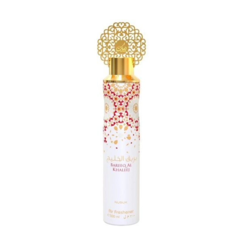 Nusuk Air Freshener Bareeq Al Khaleej 300Ml X 12 | YouthStar