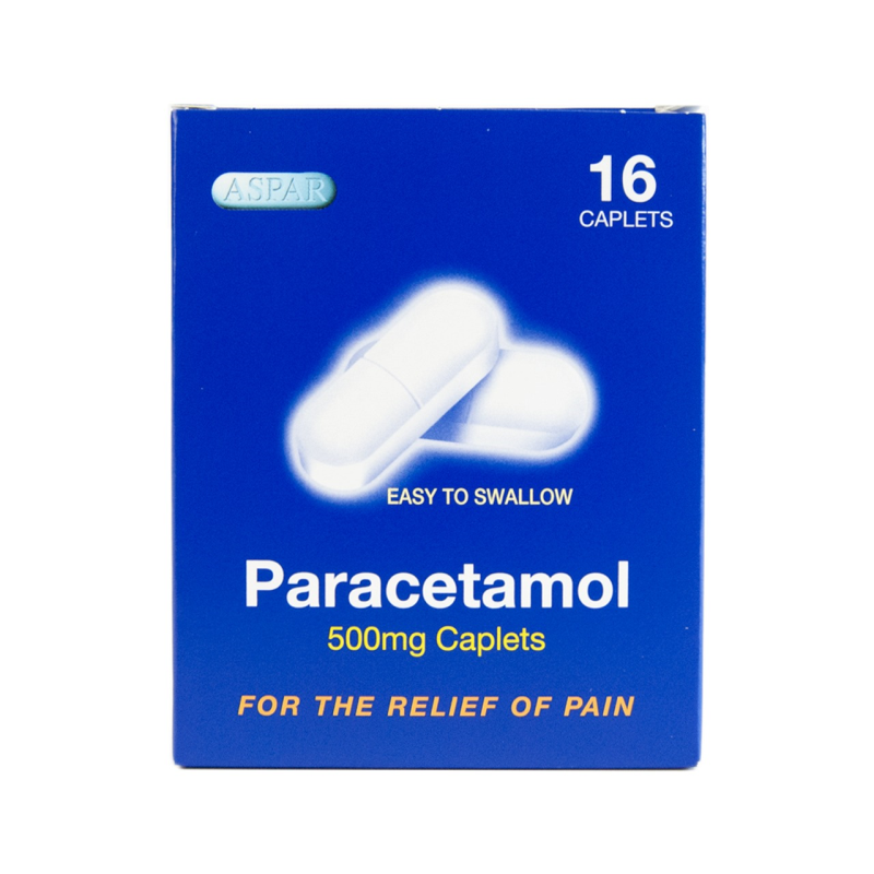 Aspar Paracetamol 500Mg Caplets 16S X 12 | YouthStar