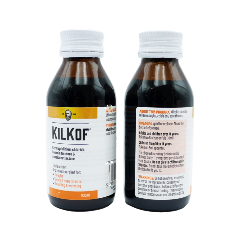 KILKOF COUGH LINCTUS 100ML X 12 01/11/2026 | YouthStar