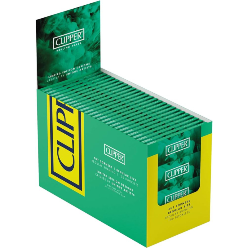 Clipper Green Std Paper Cut Corners 100S | YouthStar