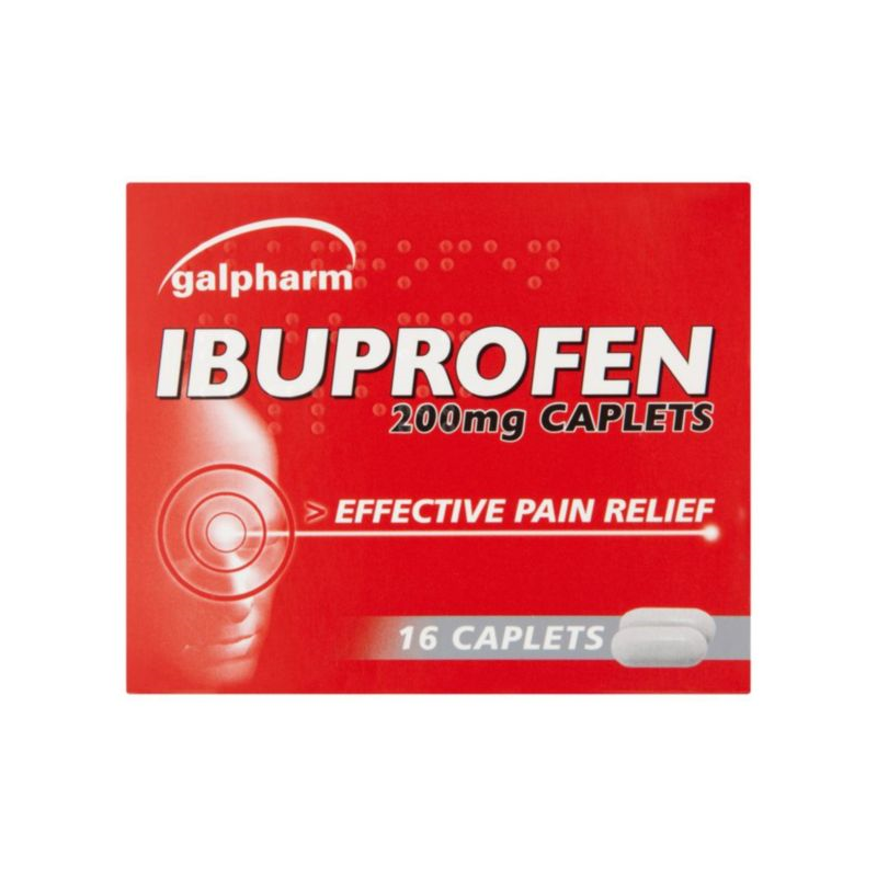 Galpharm Ibuprofen 200Mg Caplets 16S X 12 | YouthStar