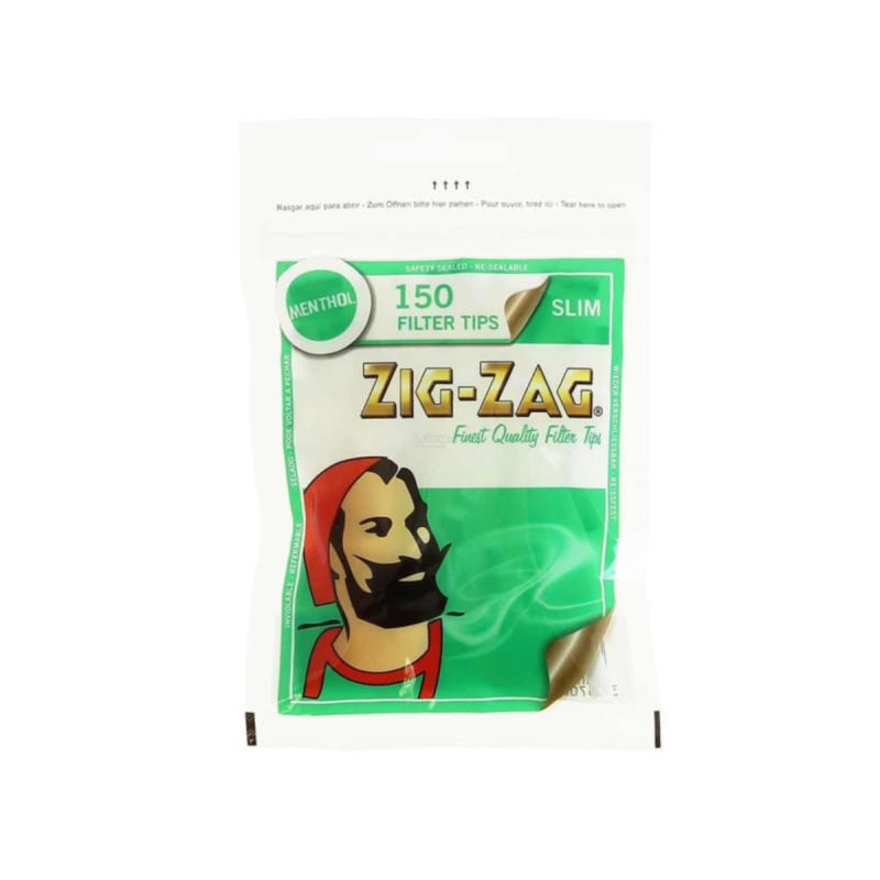 ZIG ZAG MENTHOL TIPS 150S X 10 | YouthStar