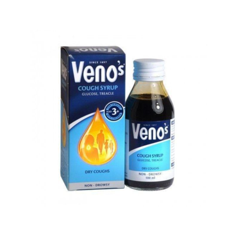 VENOS DRY COUGH SYRUP 100ML X 6 | YouthStar