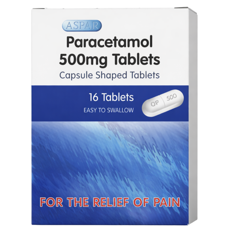 Aspar Paracetamol 500Mg Caplets 16S X 12 | YouthStar