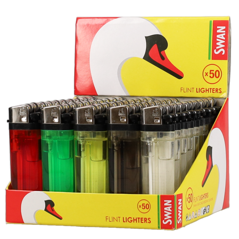 Swan Disposable Flint Lighter 50S | YouthStar