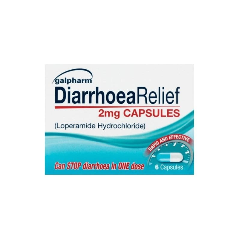 Galpharm Diarrhoea Releif Caps 6'S X 6 | YouthStar