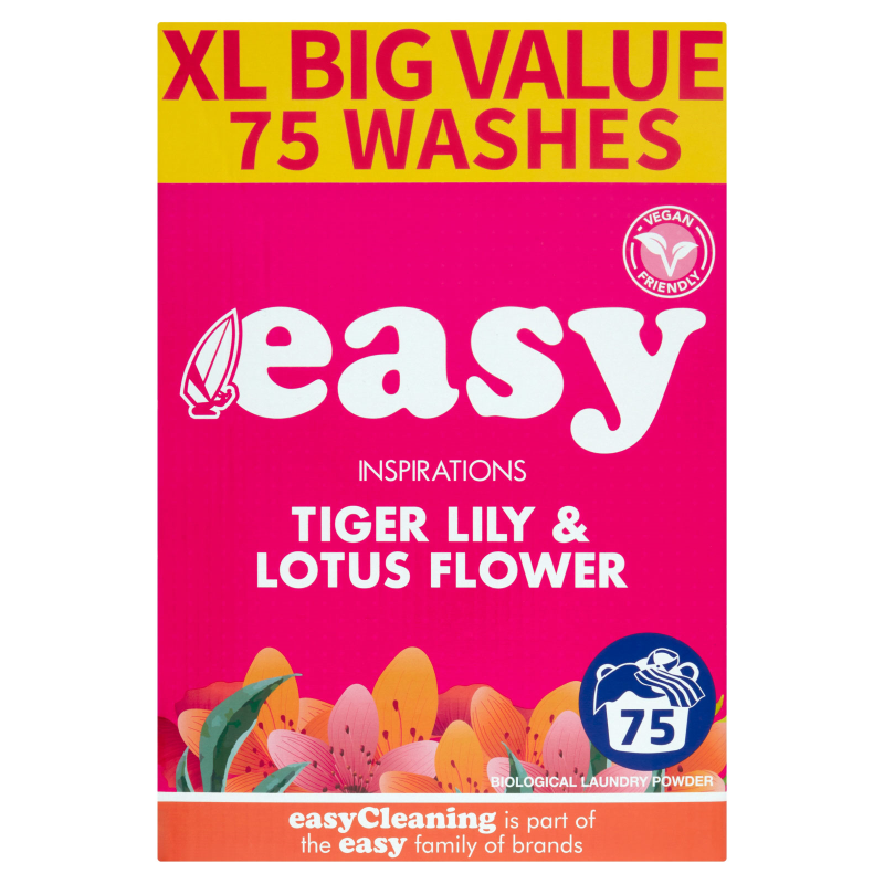Easy Wash Powder Tiger Lilly 75 Wash 5.1Kg X 2 | YouthStar